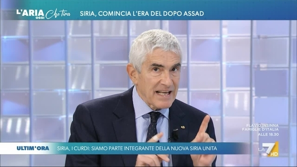 Il generale Vannacci ospite di David Parenzo a L'Aria Che Tira | LA7