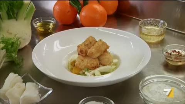 Ricetta Dadolata di pesce spada con asparagi