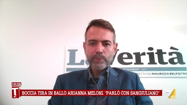 Boccia, Tommaso Cerno: "Ogni volta che la vedo ringrazio Dio di essere ...