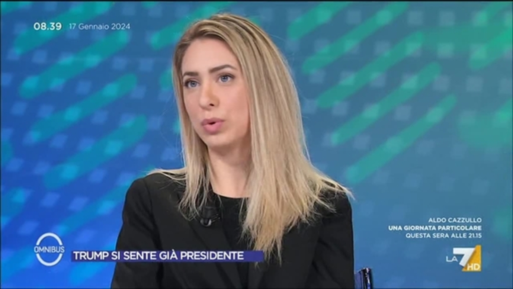 Trump si sente già Presidente - Omnibus, 17/01/2024