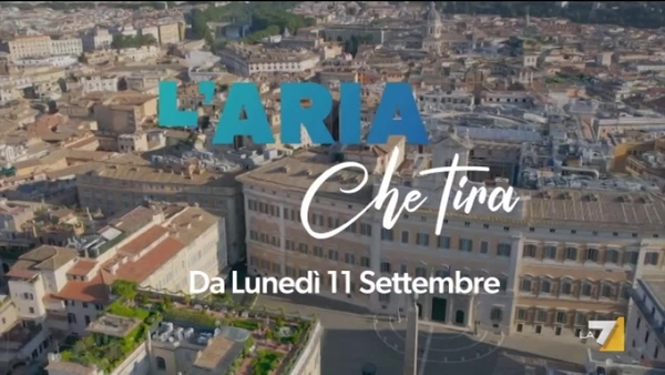 David Parenzo conduce la nuova stagione de L'Aria che Tira | LA7