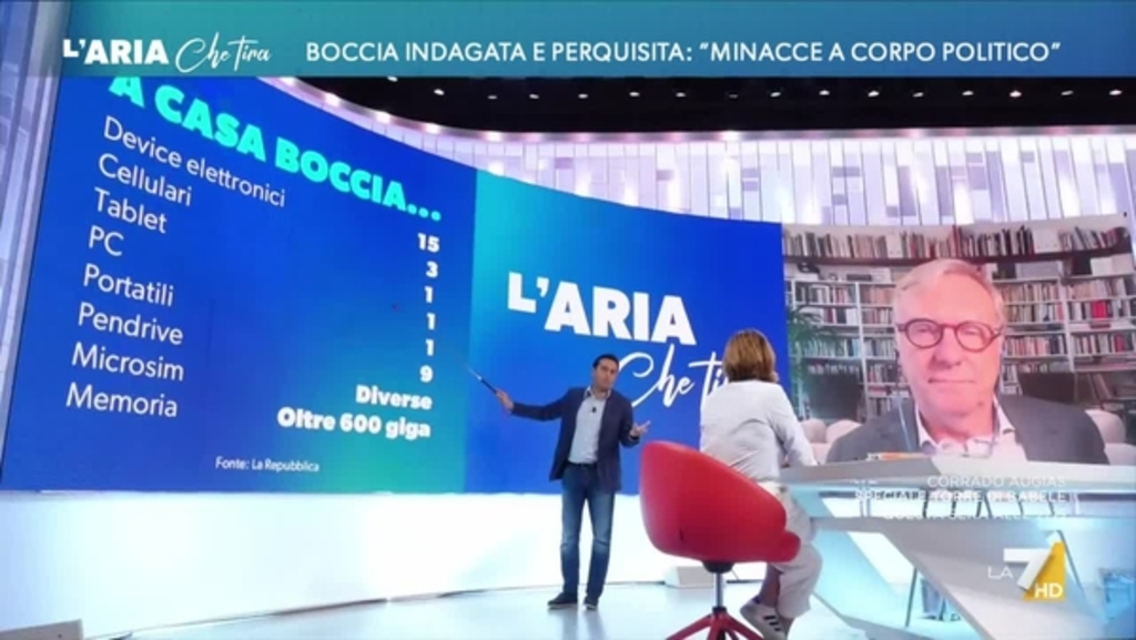 Casa Boccia perquisita, David Parenzo legge la lista degli oggetti ... Casa Boccia perquisita, David Parenzo legge la lista degli oggetti ...